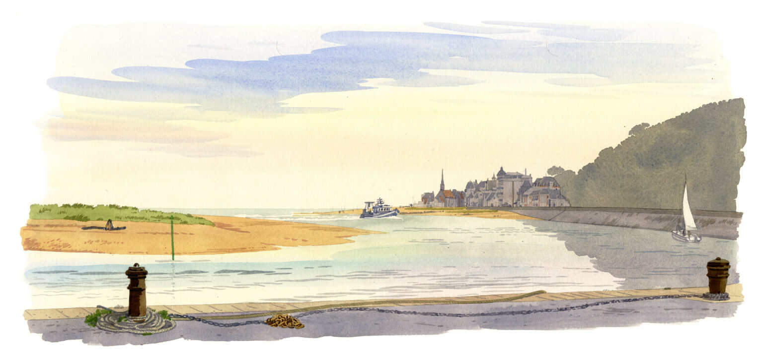 Embouchure de la Touques